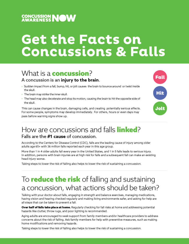 Help increase awareness | Concussion Awareness Now